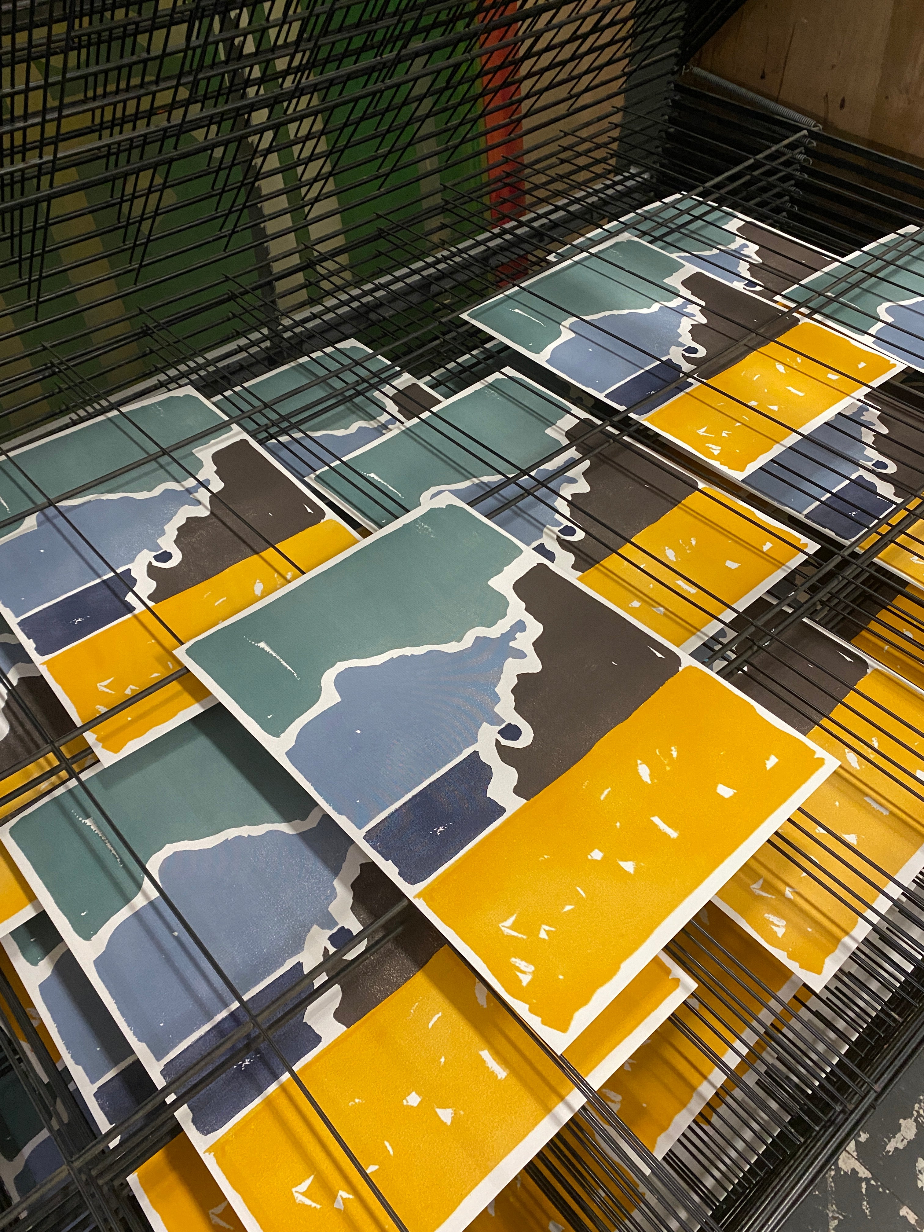 Screen Printing with artist Giles Round – CommonRoom