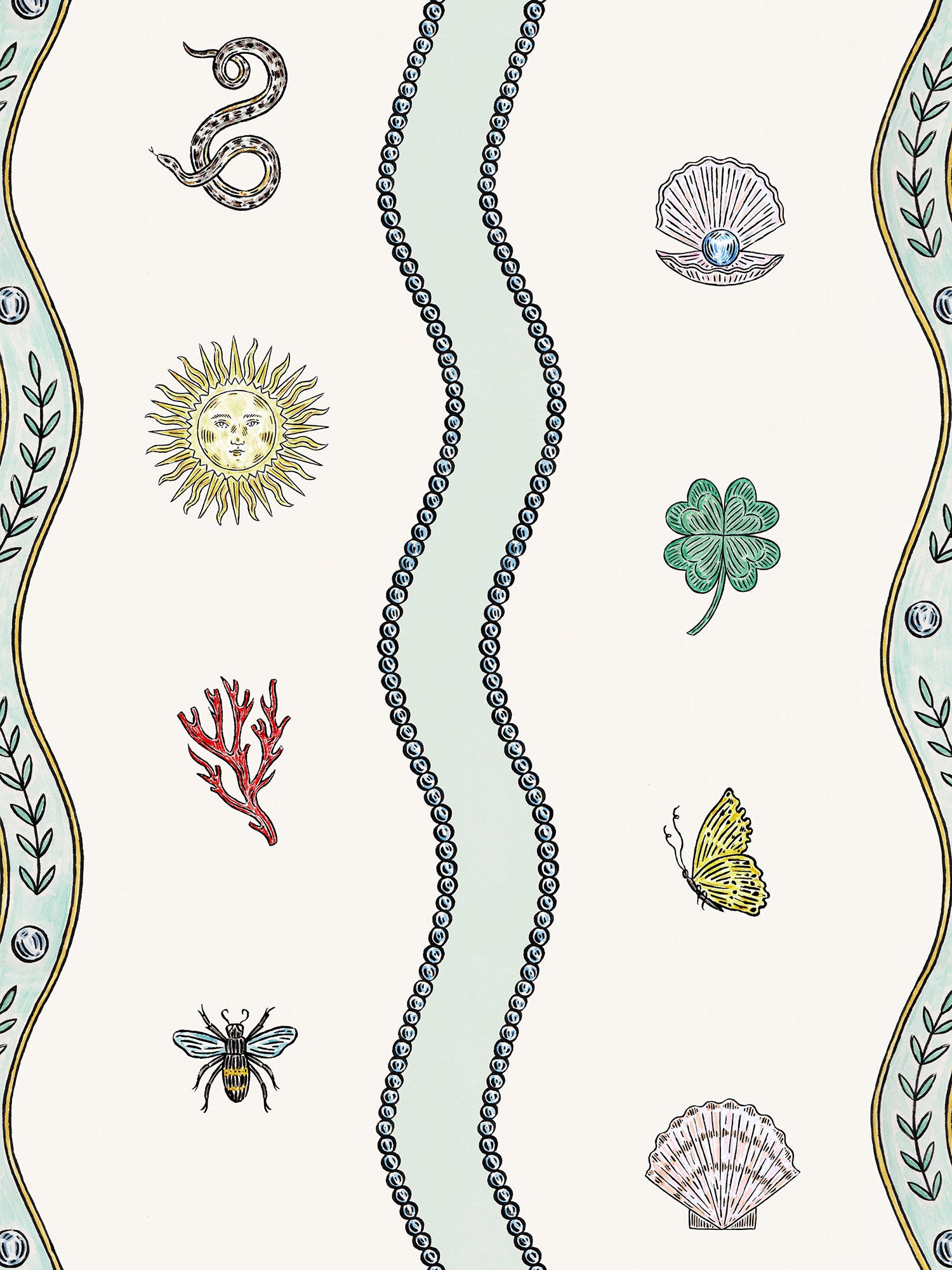 wallpaper common room