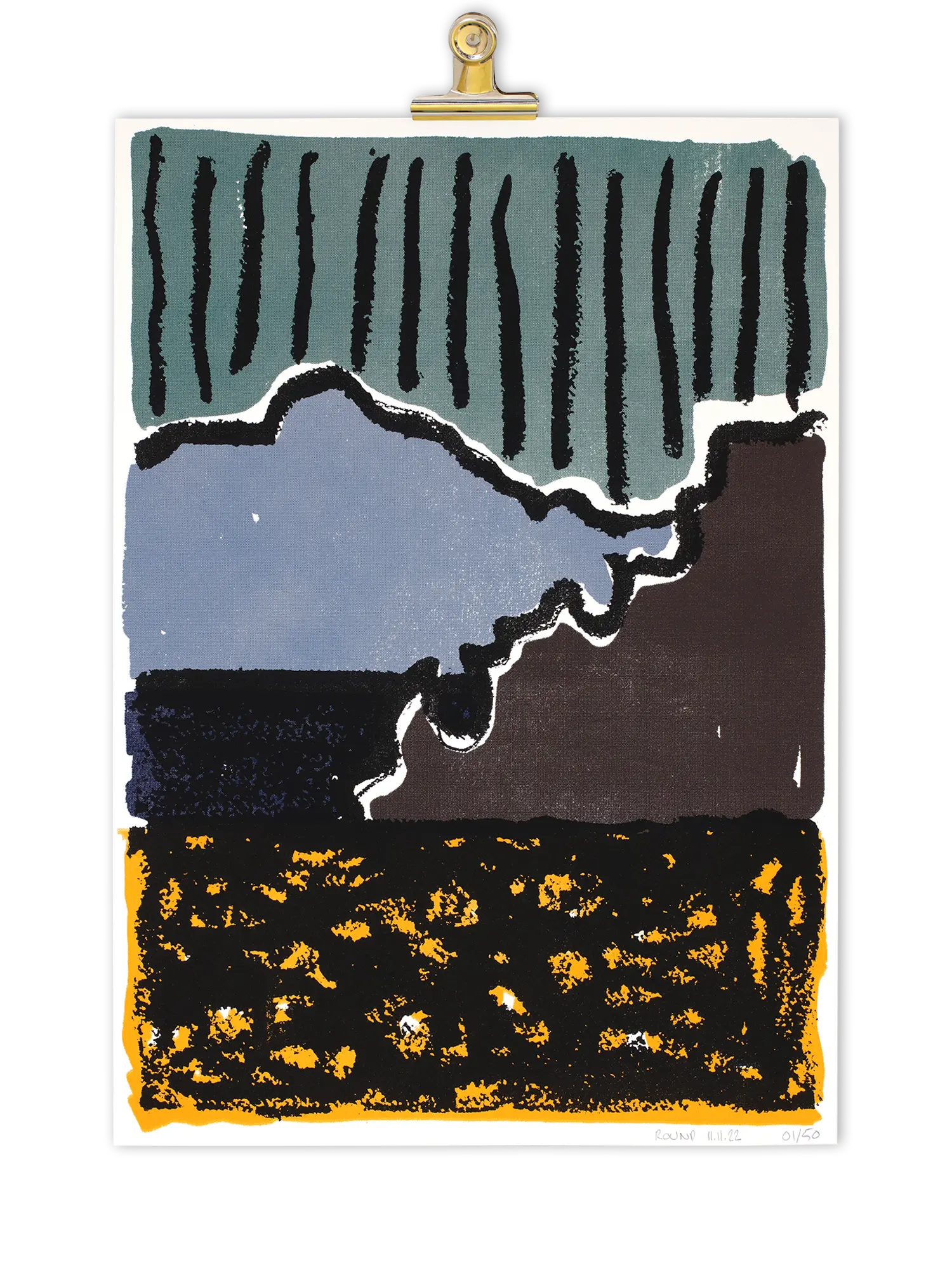 Cala Domestica, Summer, 1975 | Artwork by Giles Round | CommonRoom